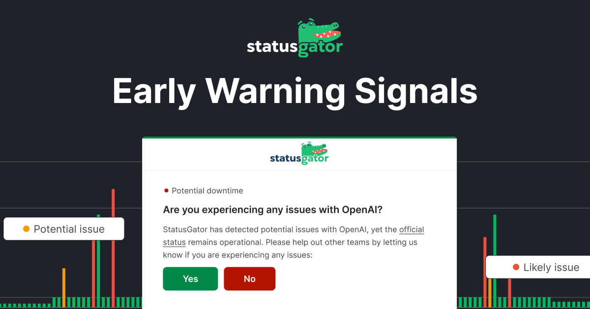 Early Warning Signals for Service Outages | StatusGator