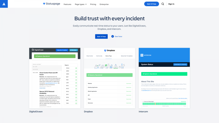 Most Popular Status Page Providers | StatusGator